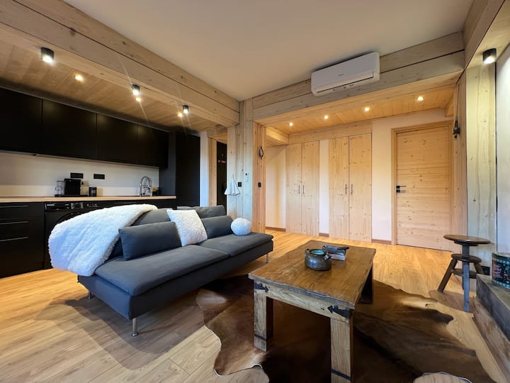 Superbe App 4 Pièces Type Chalet Au Cœur D’auron - Saint-Étienne-de-Tinée
