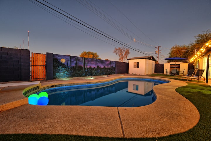 Group Oasis - 5br-heated Pool (No Fee)-central Phx - Phoenix