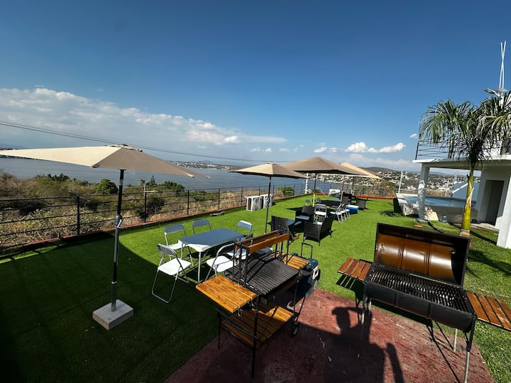 Loft # 2 G & G Residencial/ Alberca Concalefacción - Tequesquitengo