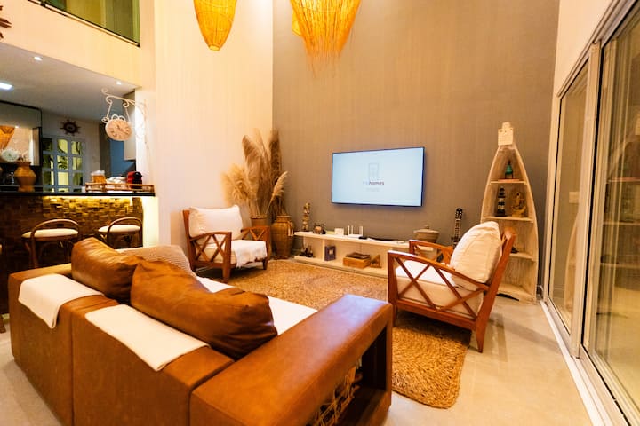 Casa De Luxo Pé Na Areia, O Caribe Em Maragogi/al - Japaratinga