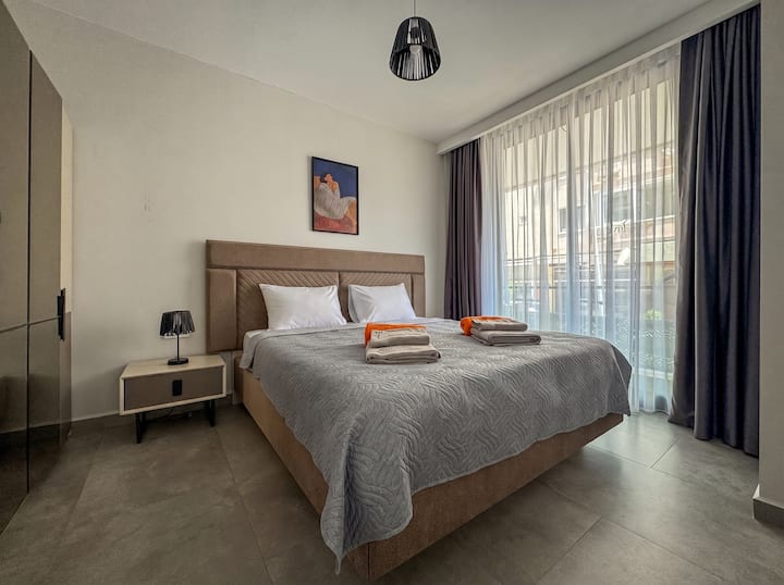 Qoople Prive 6 квартира 1+1 у пляжа Клеопатры - Alanya