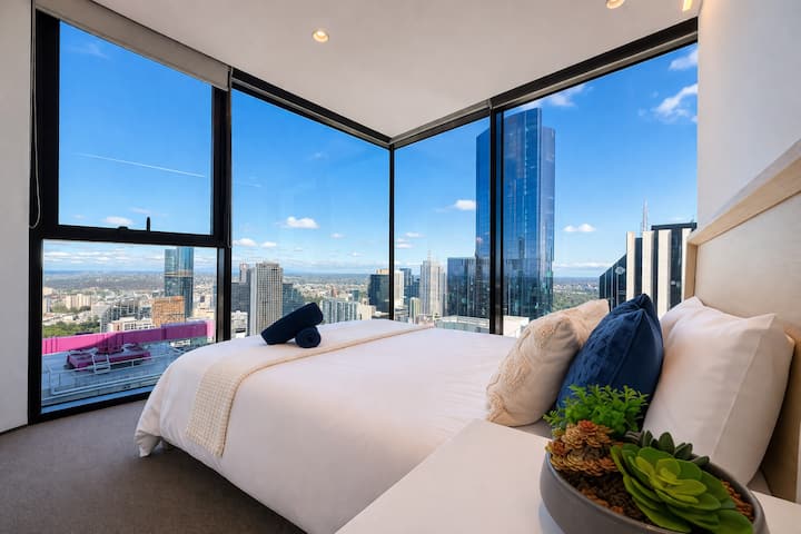(E6) Central Location 2b1b With City Highrise View - Melbourne