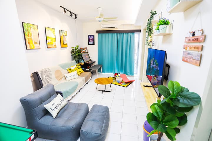 50%off/3-9pax/free Wifi/1km Jonker/pokémon Room - Malacca