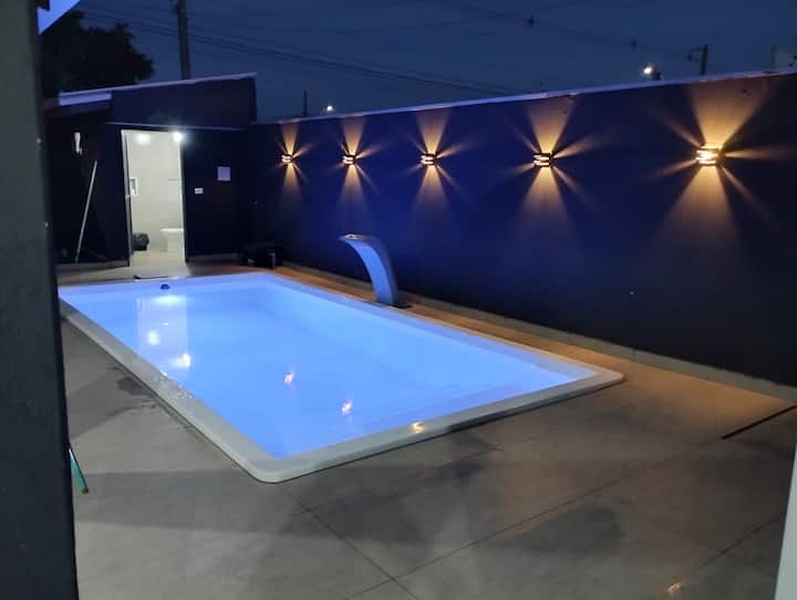 Casa Lazer,  Piscina, 2 Quartos. - Maringá