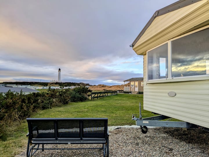 Aurora On The Dunes - Elgin