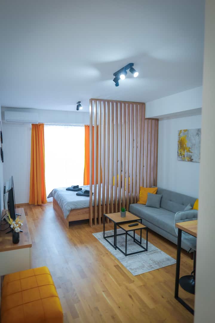 Nest Away Apartments | The Golden Yellow - Skopje