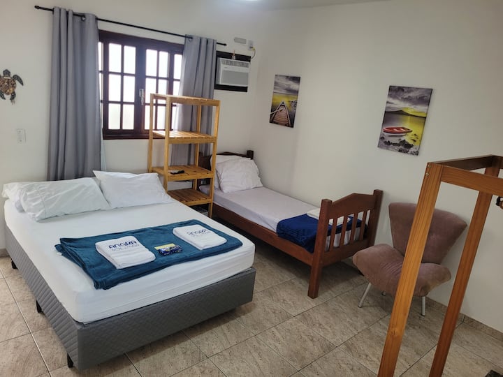 Suíte 09 Angra Sol E Mar, Espaço Flex No Verolme - Ilha Grande