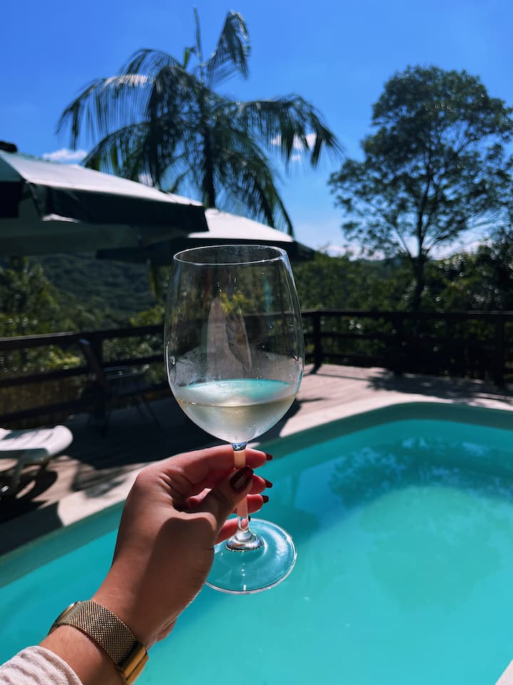 Sítio Com Piscina E Vista Para As Montanhas - Santo Amaro da Imperatriz