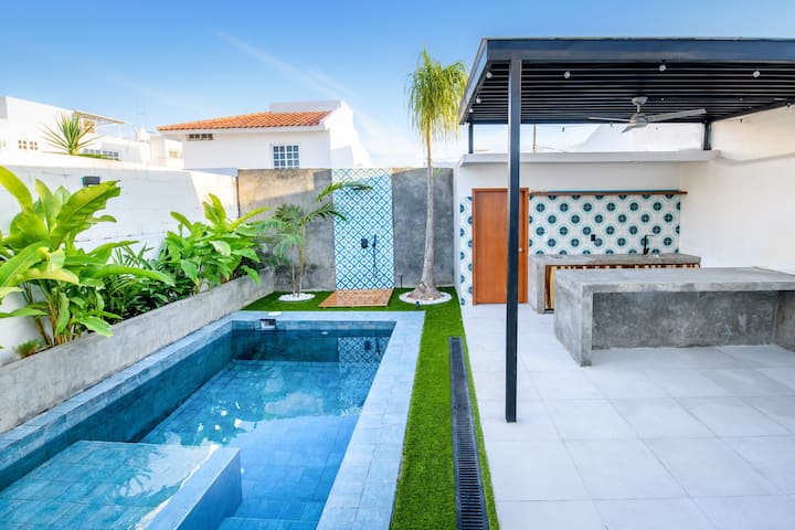 Casa/departamento Con Alberca A 5 Min De La Playa. - Mazatlan