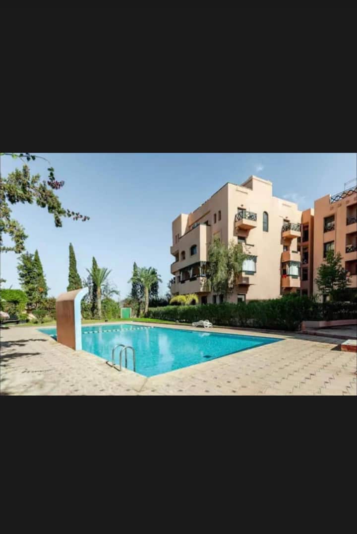 Appartement Moderne à 5 Piscines - Marrakech