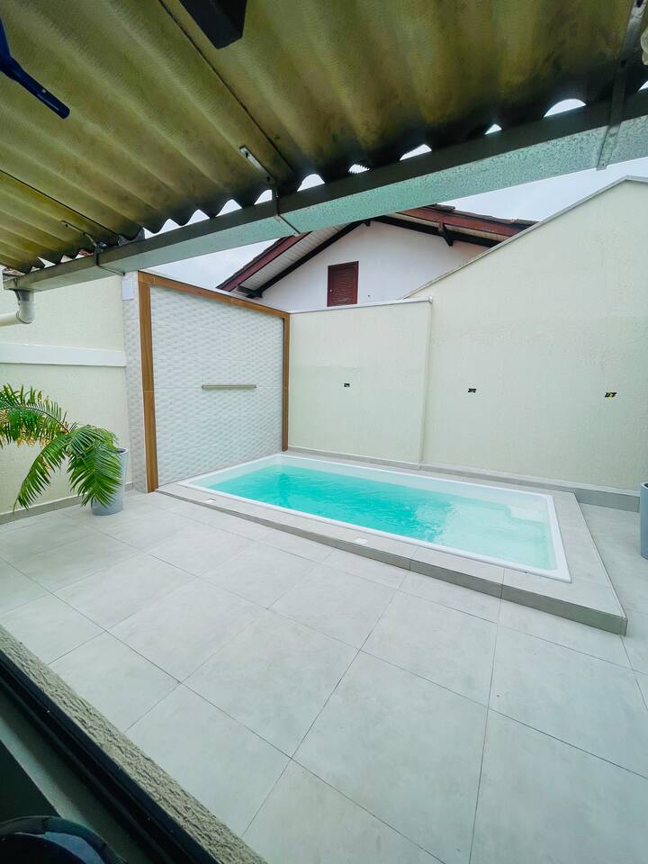 Casa Com Piscina Em Itajuba, 350 Metros Do Mar - Barra Velha