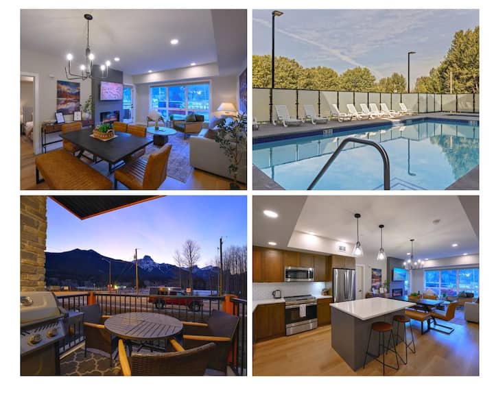 |Rocky Mountain View Retreat |Hot Tub & Pool - Canmore