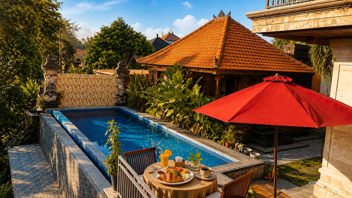 Private Pool Jungle Villa Near Ubud And Sanur - Bali