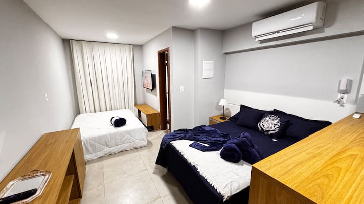 Flat Perfeito: A 70m Da Praia. - Luís Correia