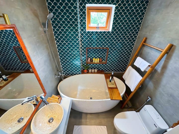 Blue Tropical House 7 Br, Old Town,free Bicycle - Hội An