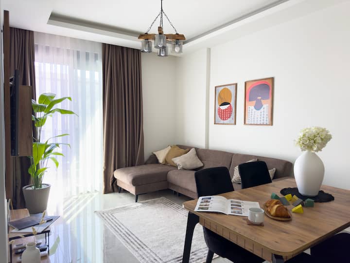 Qoople Saga 26 Apartments около моря на Клеопатре - Alanya