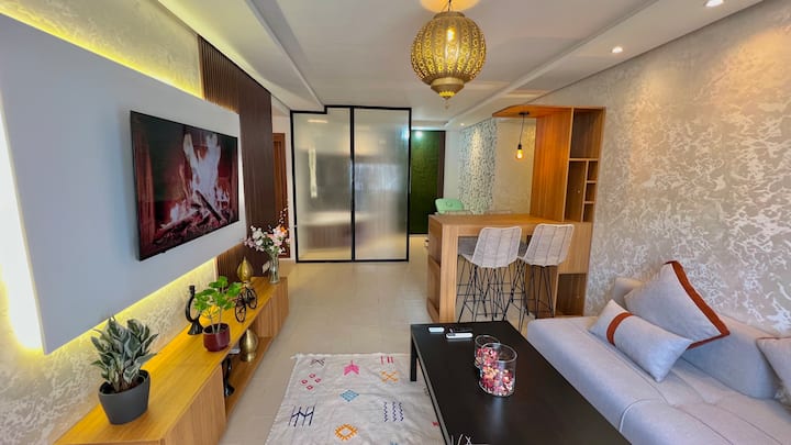 Appartement Luxe Et ÉLégance Avec Jacuzzi Privatif - Rabat