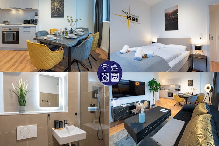 Modern, Completely Renovated, Central City Center - Essen