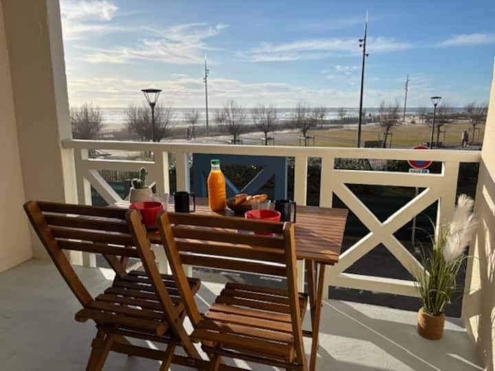 Mapalou~balcon Vue Ocean Cosy Plein Centre Parking - Mimizan