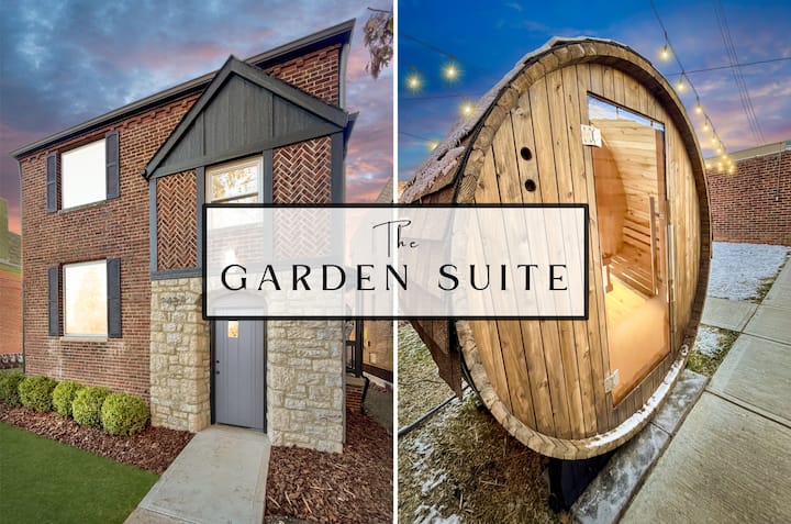 Garden Suite - Sauna - King Bed - Garage Parking - Columbus, OH
