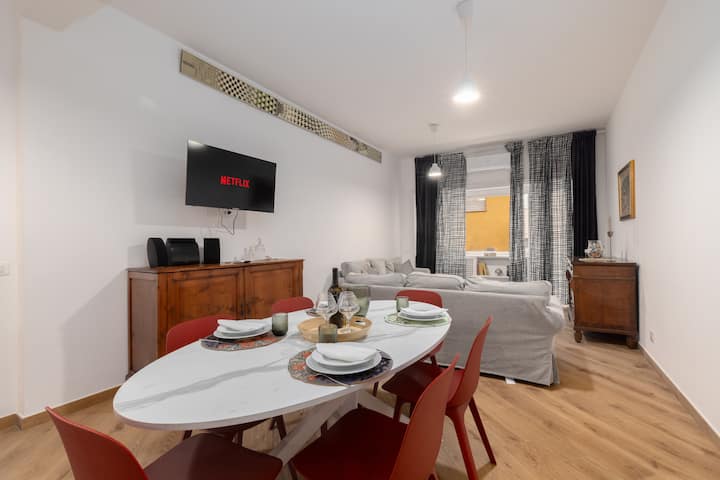 Apt  3 Camere, 2 Bagni, Metro - I Colori Di Baldo - Rome