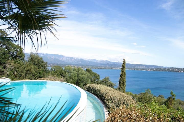 Loue Villa D'exception Face à La Mer - 8 Couchages - Porto-Vecchio