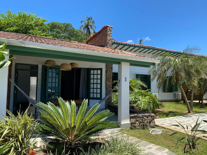 Casa 2 Vista Mar, Centro Histórico, Perto De Tudo - Ilhabela