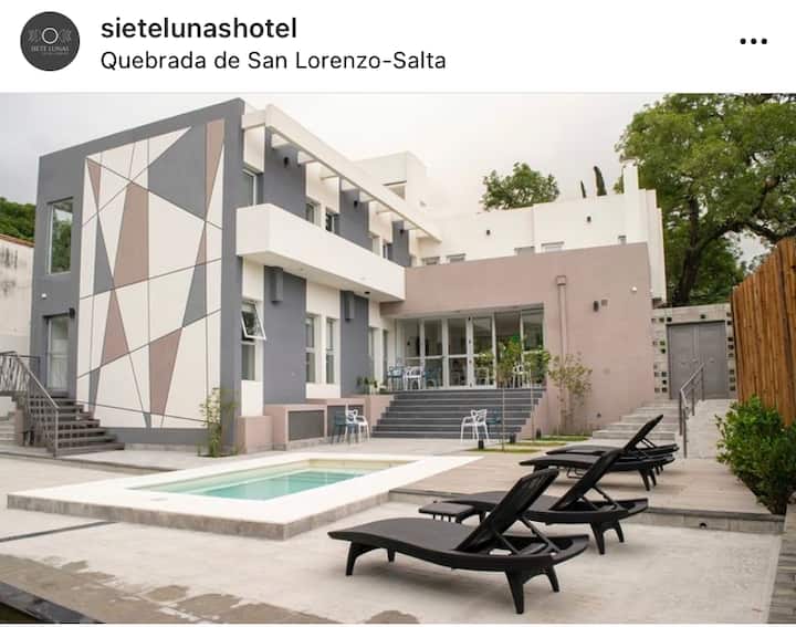 Hotel San Lorenzo Salta
Se Alquila Entero (18 Per) - Salta