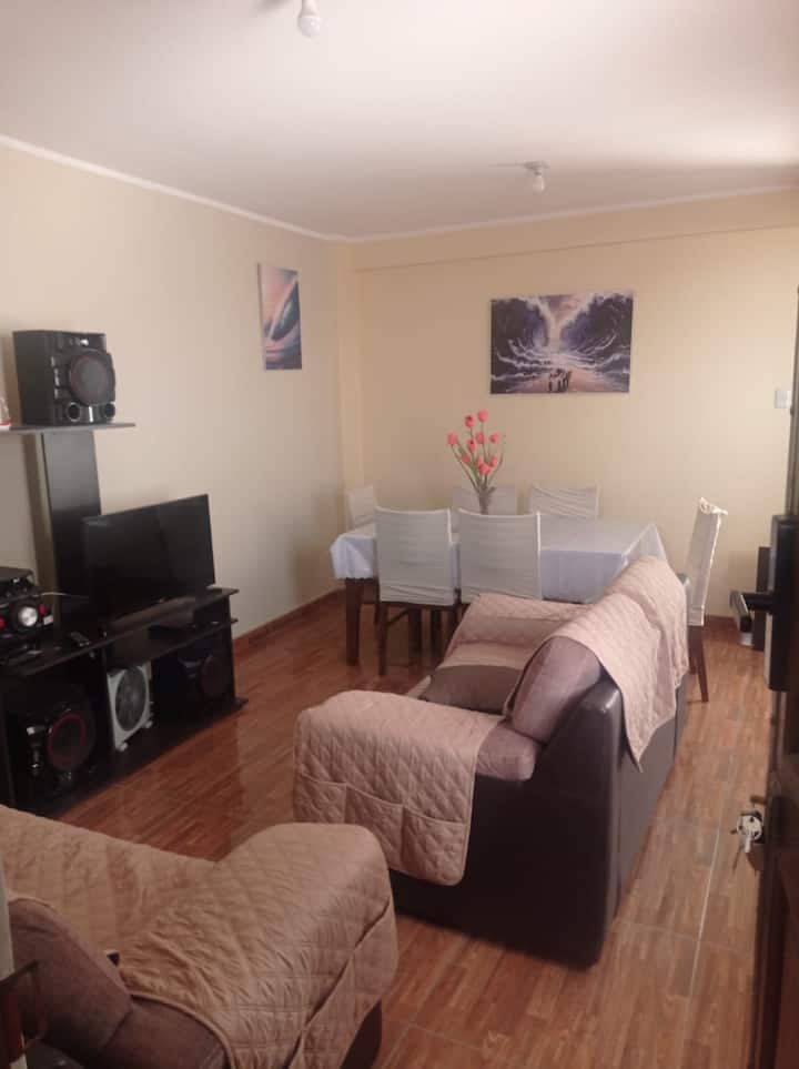 Departamento Acogedor, Cómodo Y Bien Ubicado - Ilo