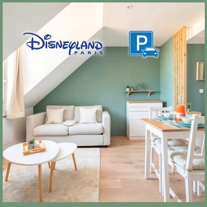 Le Délicat -Free Parking- Paris-45min- Disney-5min - Magny-le-Hongre