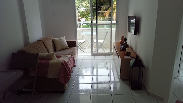 Apartamento No Quiosque Seven Há 02 Quadras Praia - Praia Grande