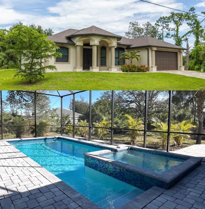 Island Of Joy W/ Saltwater Pool & Hot Tub - North Port, FL