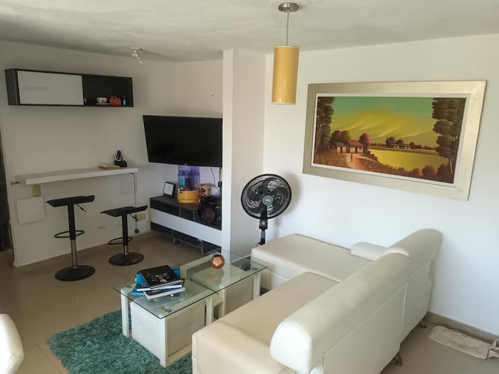 Apto Familiar Fresco Miramar No Aire Acondicionado - Barranquilla