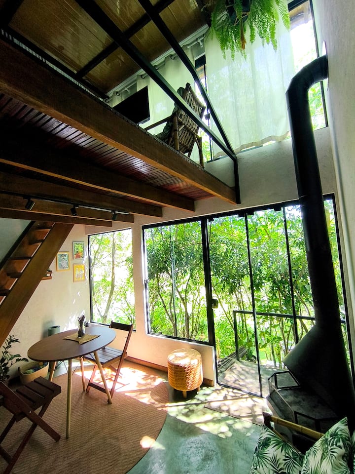 Cabana Vibe Com Hidro, Lareira E Bosque Privado - Paraná (estado)