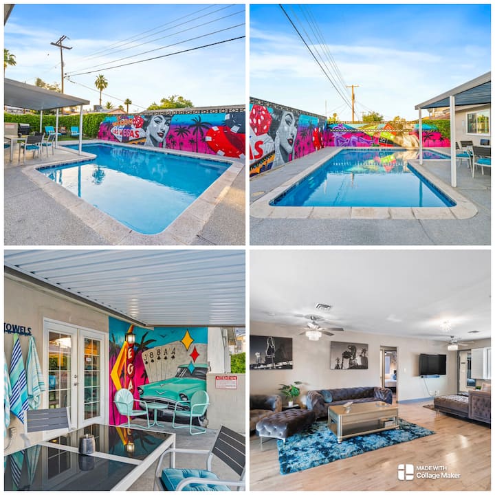 Spacious 4bd Pool Bbq Near Strip - Las Vegas, NV
