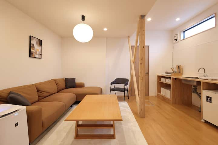 東茶屋街徒歩5分｜貸し自転車付き｜fika Kanazawa｜6名まで - Kanazawa