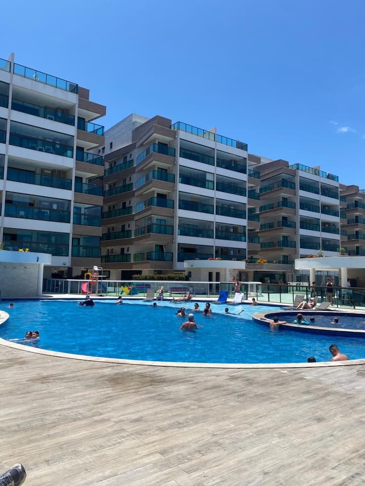 Apto Pé Na Areia C/piscina E Sauna Condomínio - Brésil