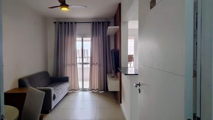 Apê Novo Praia Da Guilhermina Com Ar Condicionado - Praia Grande