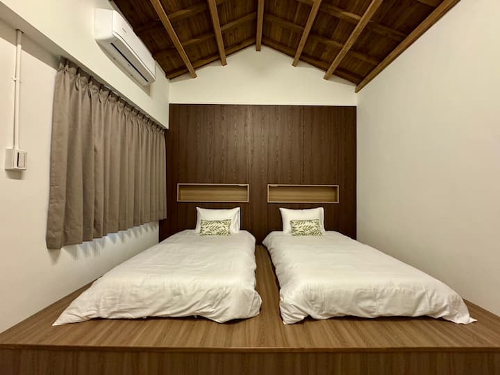 花生糖民宿Happiness 雙人套房103/眷村民宿/大東捷運站/衛武營/青年夜市 - 大樹區