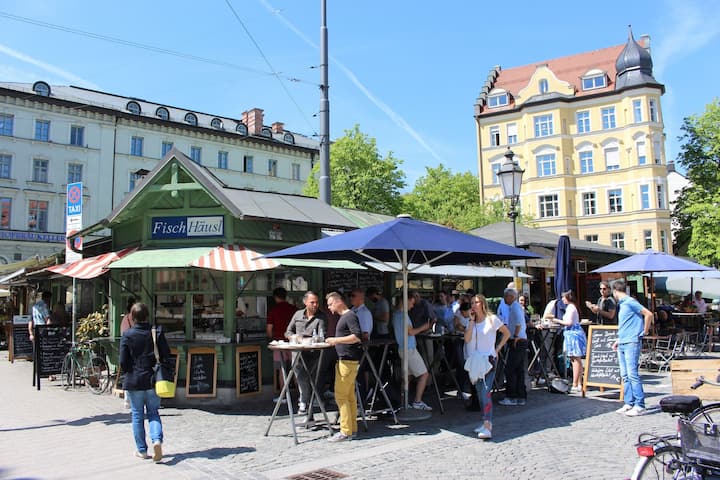 Downtown By The River Isar - Moosach