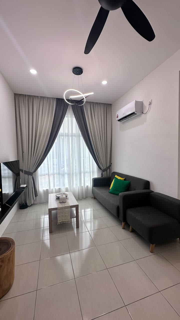 Anderson Apt Ipoh 2r2b 4pax 1car - Ipoh
