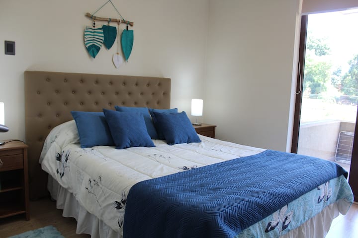 Hermoso Dpto. 1 Dorm. 2 A 3 Pers  A Pasos Del Lago - Villarrica