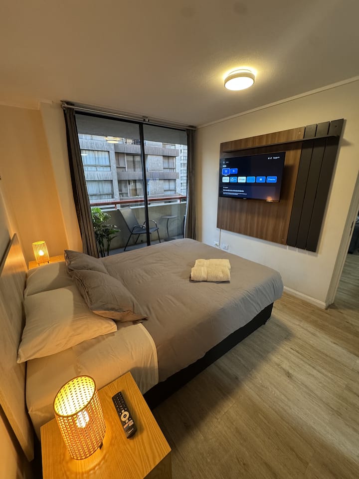 Moderno Departamento Centro Histórico Con Terraza - 智利