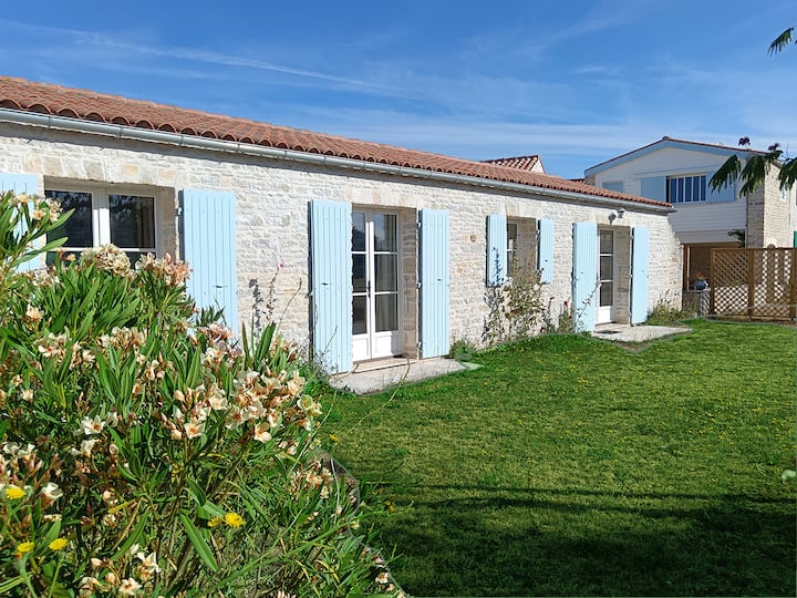 Maison T3 Rénovée, Grand Jardin, Coeur De Village - Île d'Oléron