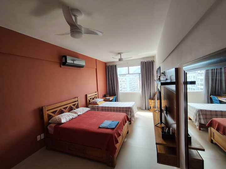 Vista  Privilegiada No  Coração De  Copacabana - Rio de Janeiro