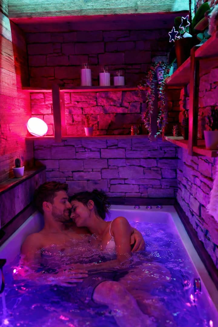 Suite Romantique Balnéo 2 Places / Vue Montagne - Font-Romeu-Odeillo-Via