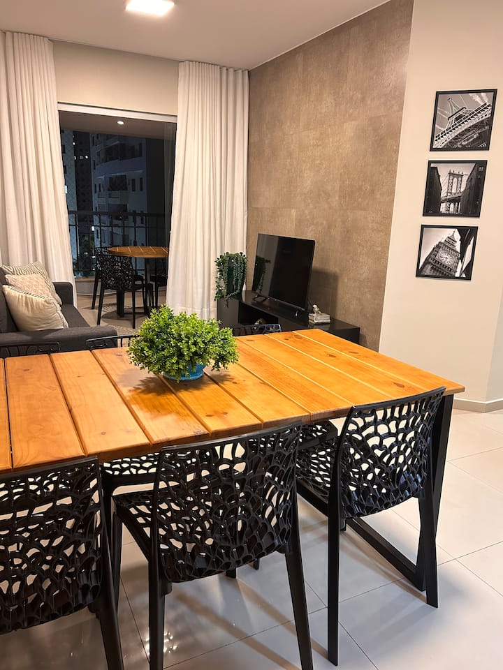 3q Com Churrasqueira Na Varanda E Vista Incrível - Goiânia