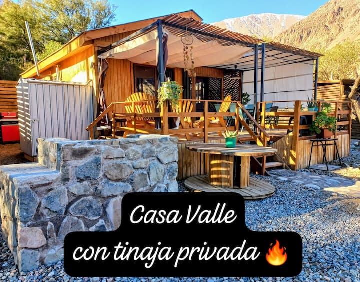 Casa Valle En Rivadavia Con Tinaja Privada - Paiguano