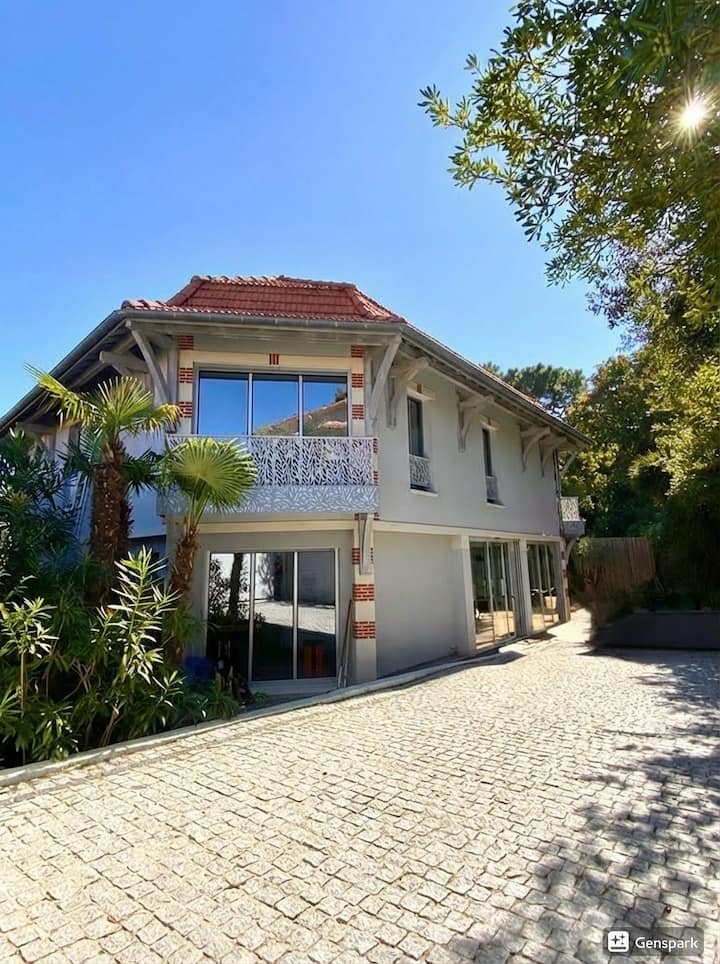 Villa De Luxe à 400m De La + Belle Plage Du Bassin - アルカション