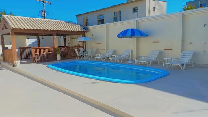 Casa Com Piscina E Banheira Na Praia Do Cassino - Rio Grande